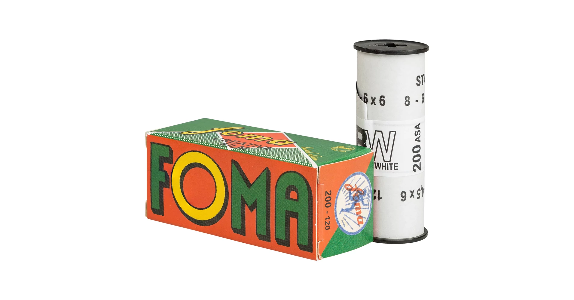 FOMA FOMAPAN 200/120 Retro Rollfilm fekete-fehér 120 film